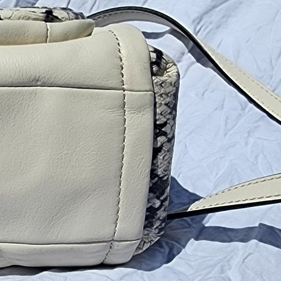 Coach | Bags | Nwt Coach Madison Twotone Python Embossed Small Sadie ...